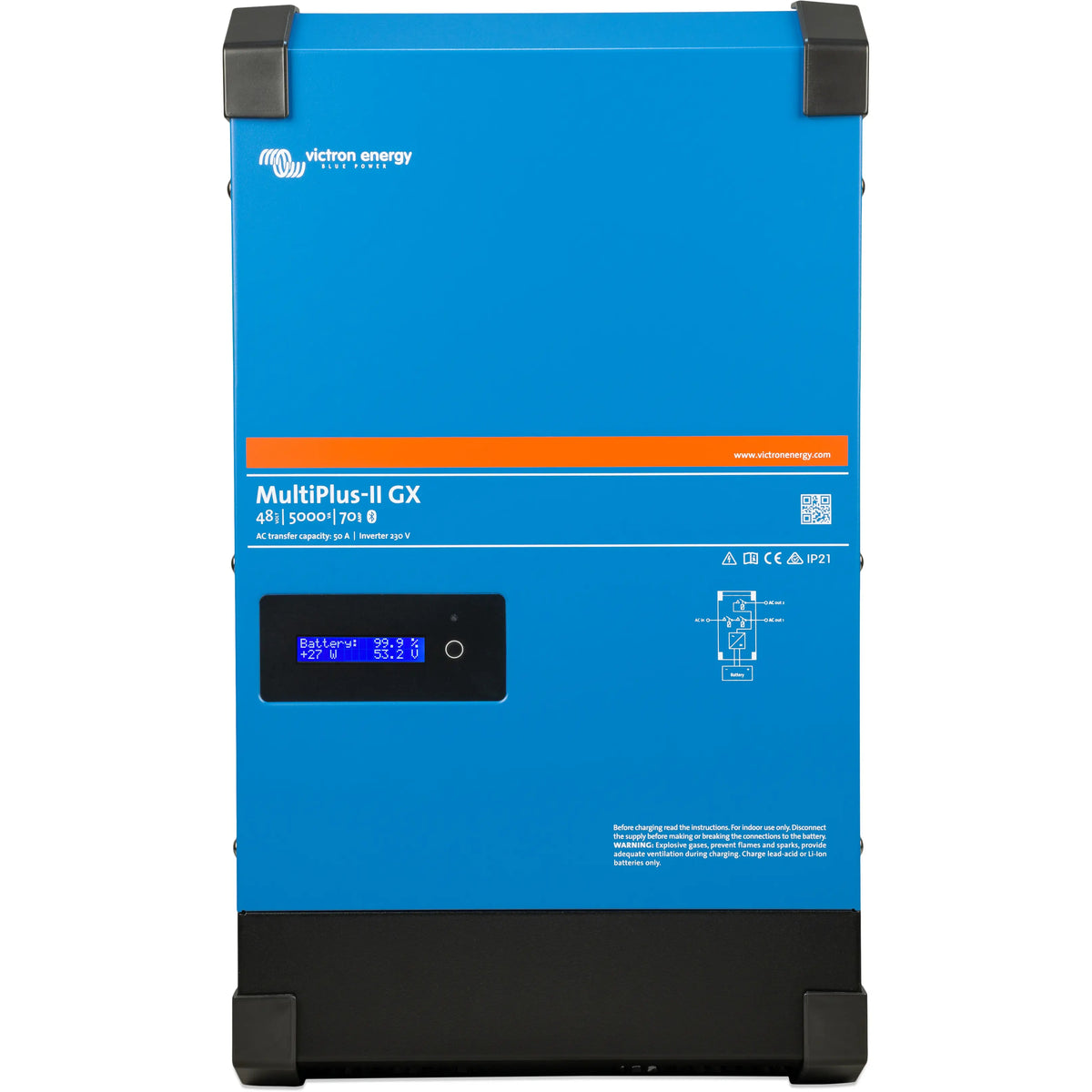 Victron MultiPlus-II 5000VA 48V 230VAC Inverter/Charger at Generation ...