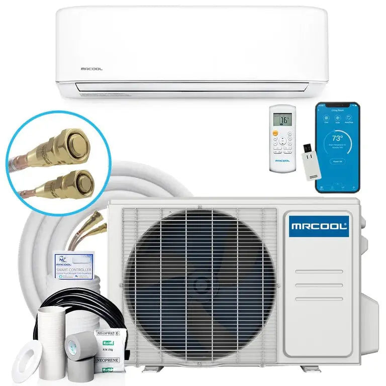 MRCOOL DIY Easy Pro® 24K BTU Ductless Mini Split Heat Pump Complete ...